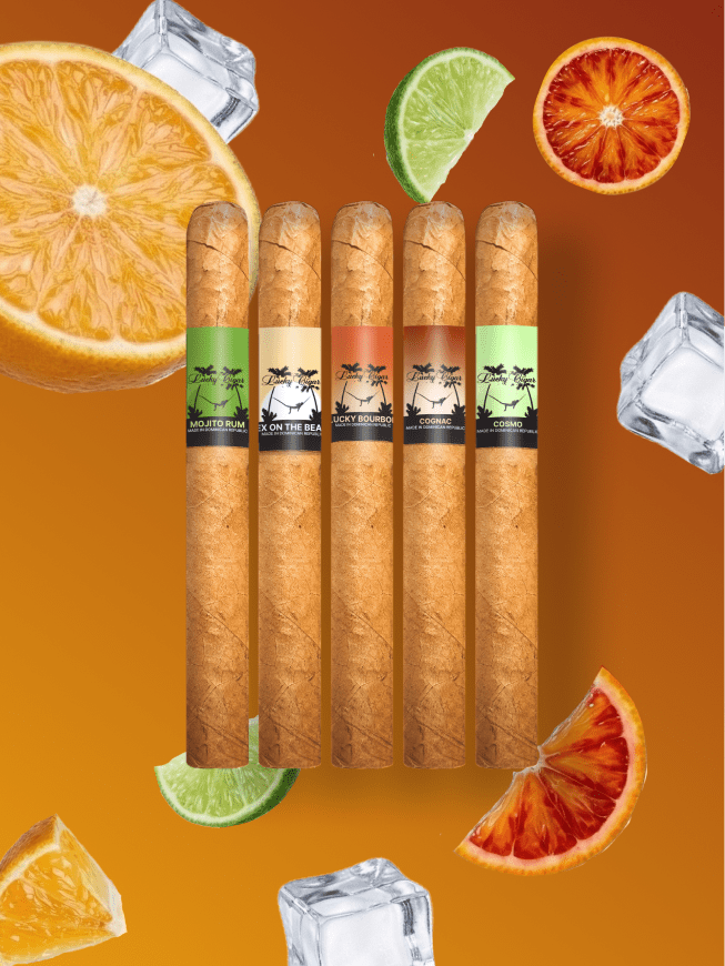 Lucky Flavors: 5-Piece Cocktail Sampler Set – Lucky Cigar