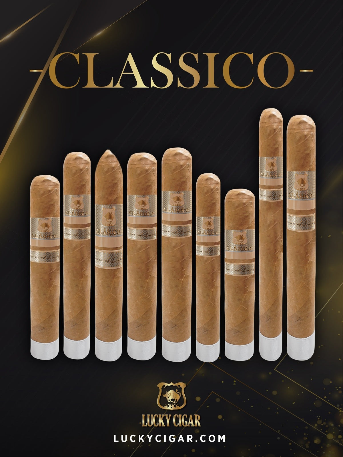 Classic Cigars Classico Set of 9 Cigars - All Sizes – Lucky Cigar