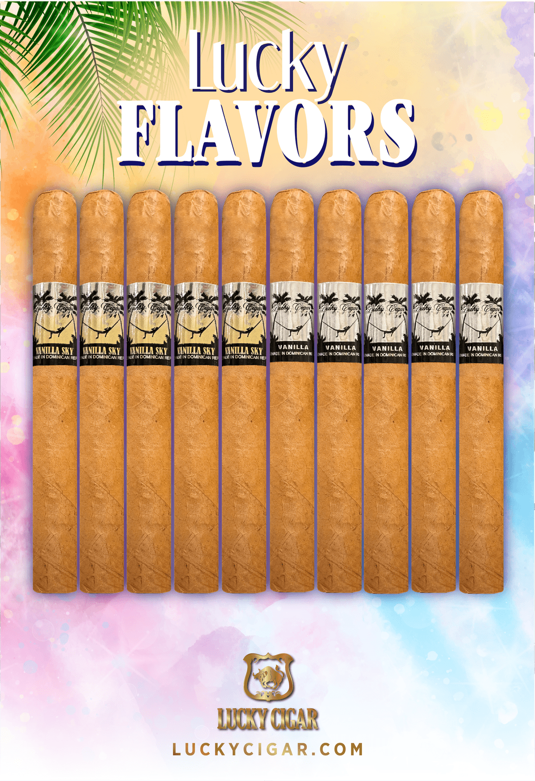 Lucky Flavors Sweets Sampler: Vanilla Sky & More – Lucky Cigar