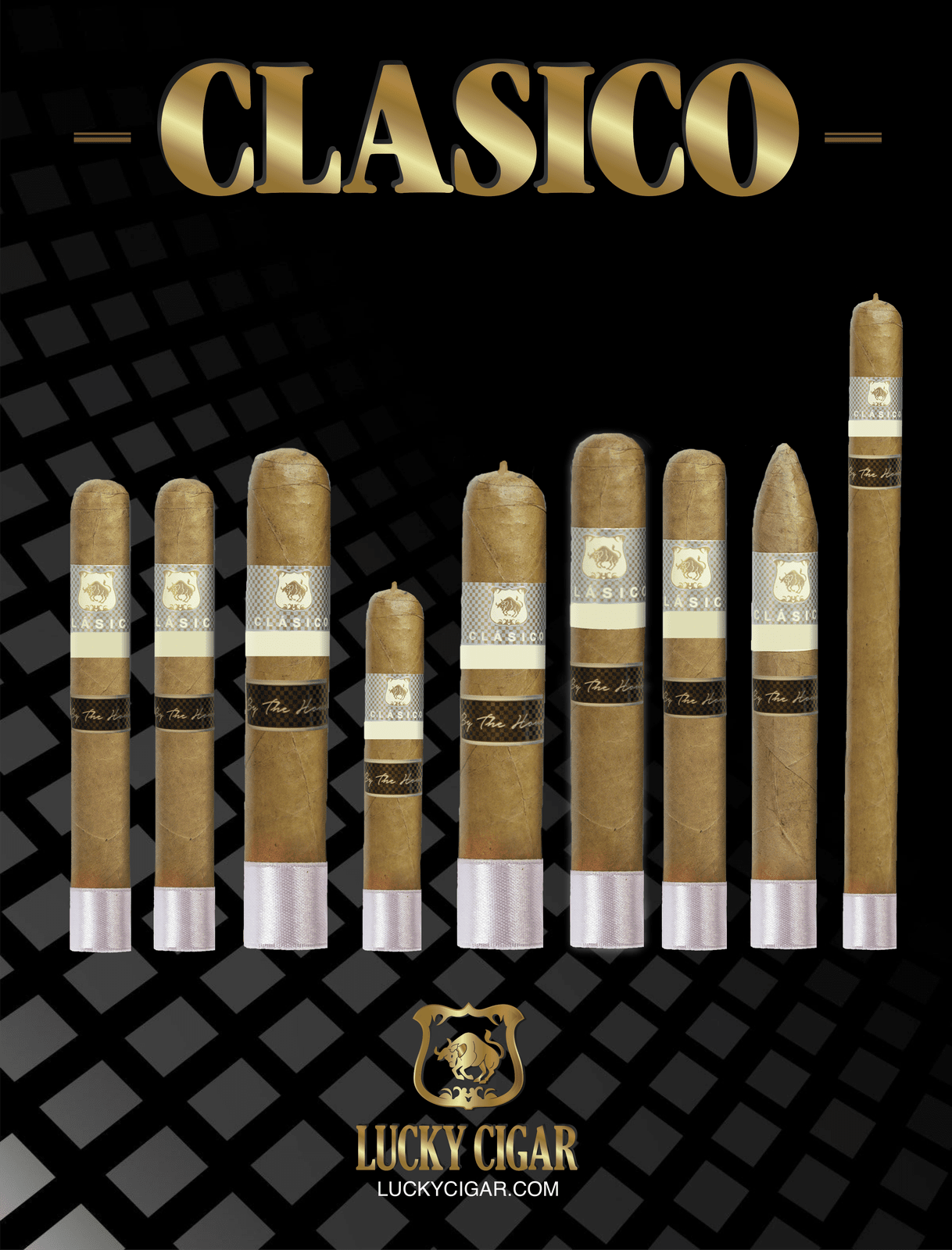 Classic Cigars Classico Set of 9 Cigars - All Sizes – Lucky Cigar