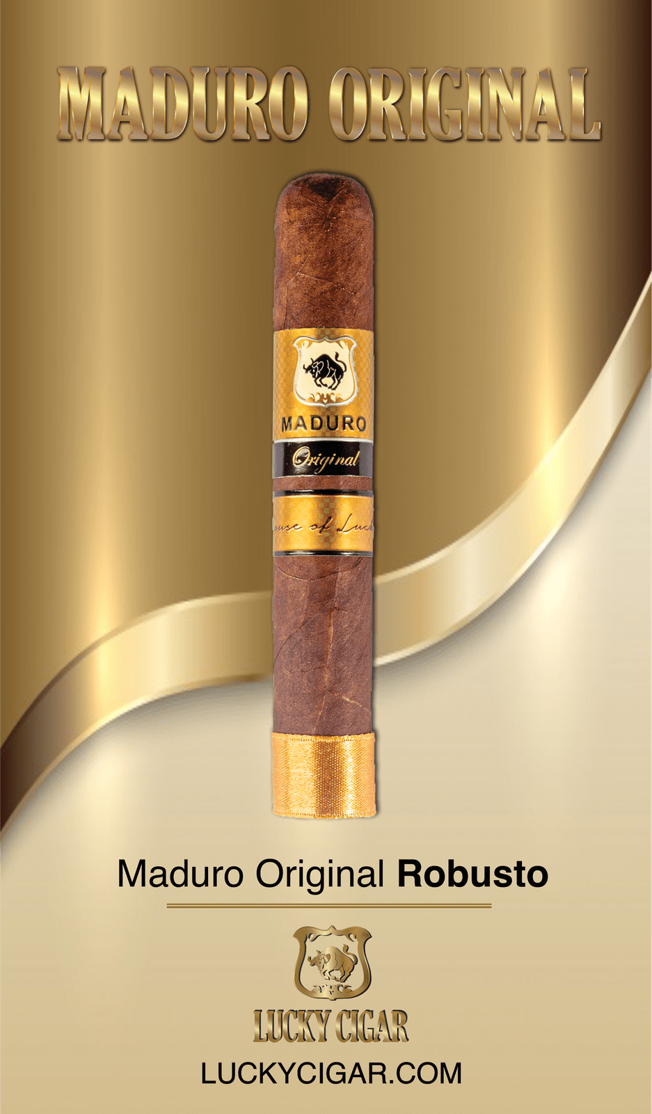 Maduro Cigars: Maduro Original Robusto 5X50 Single Cigar – Lucky Cigar