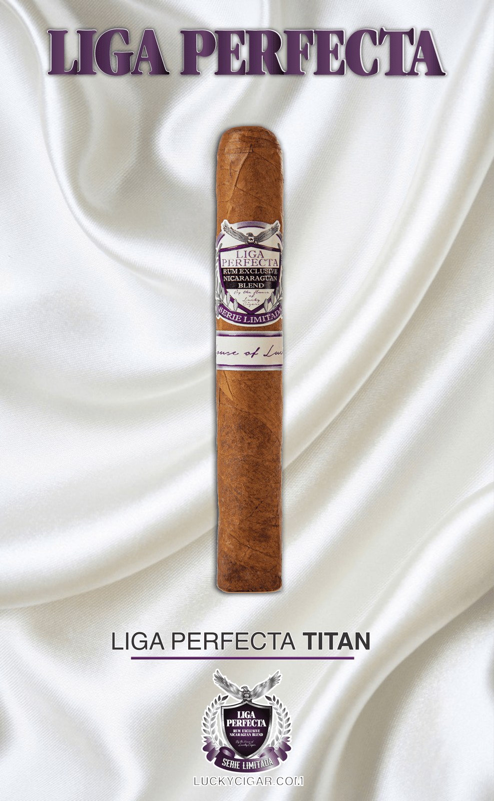 Infused Cigars: Liga Perfecta Maduro Titan 6x60 Single Cigar – Lucky Cigar